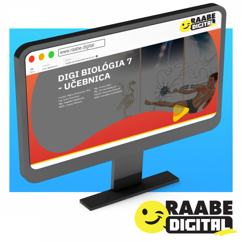 DIGI BIOLÓGIA 7 UČEBNICA | Raabe.sk